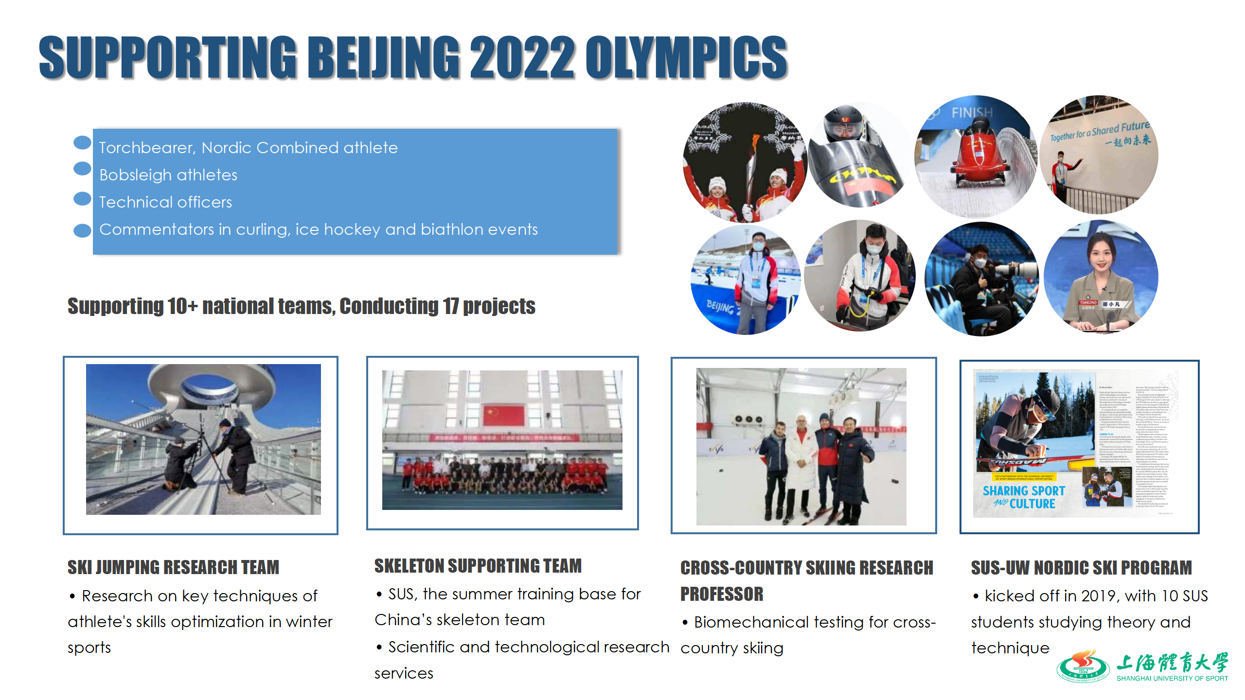 Research for Olympics-Shanghai University of Sport